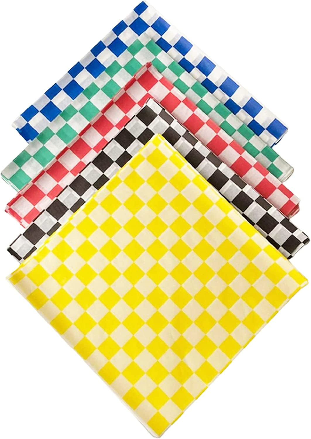 12 x 12 Checkered Deli Sandwich Wrap Paper, Made in USA – 100 Sheets ...