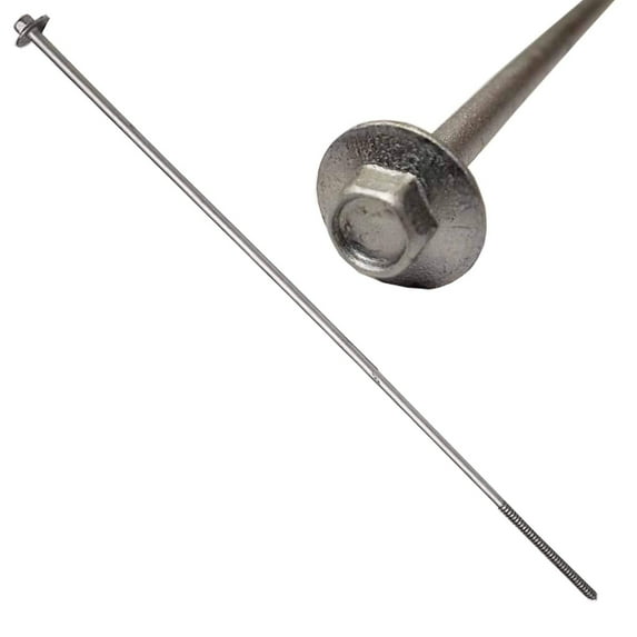 #12 x 12”- Extra Long Structural Lag Heavy Duty Construction Wood Screw ...