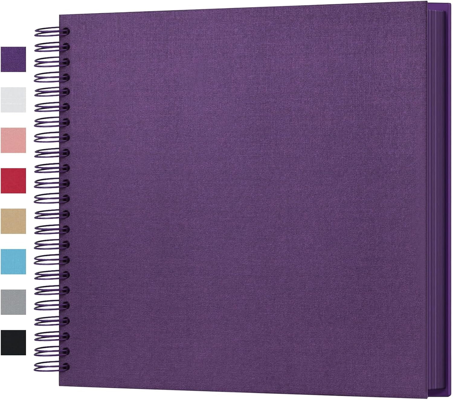 12 x 12 Inch Large Inch DIY Scrapbook Photo Album 80 Pages Thick Kraft ...