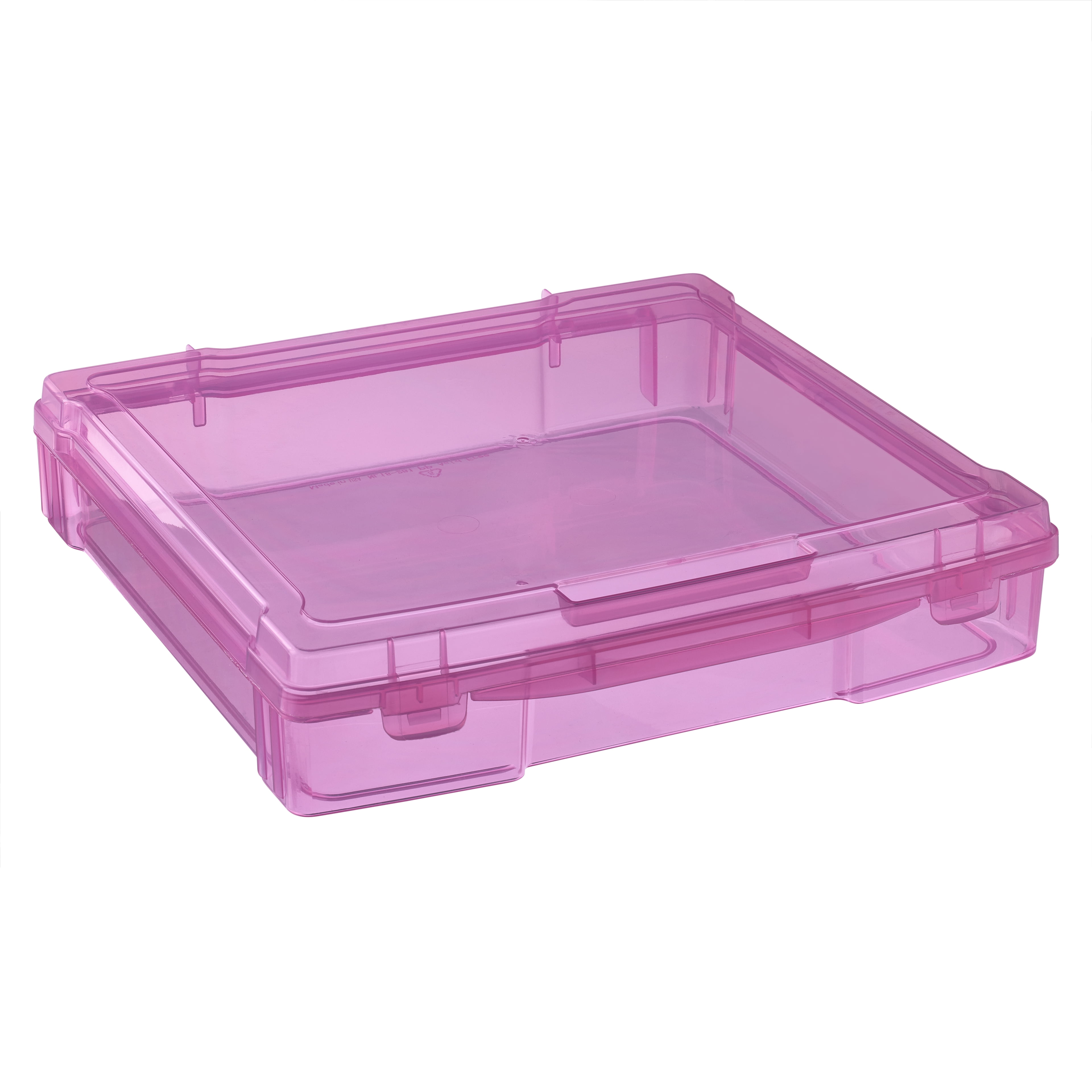 12" x 12" Pink Storage Case by Simply Tidy® - Walmart.com
