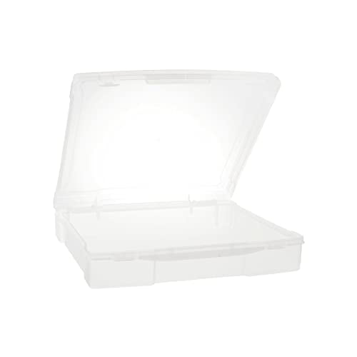 12” x 12” Plastic Scrapbook Storage Case by Simply Tidy - Portable Case ...
