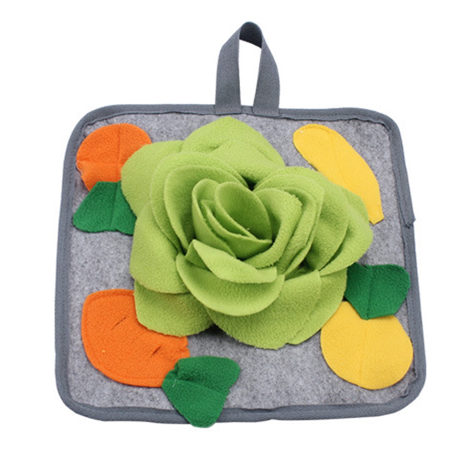 12 x 12 Rabbit Foraging Mat, Interactive Feed Game for Boredom, Flower ...