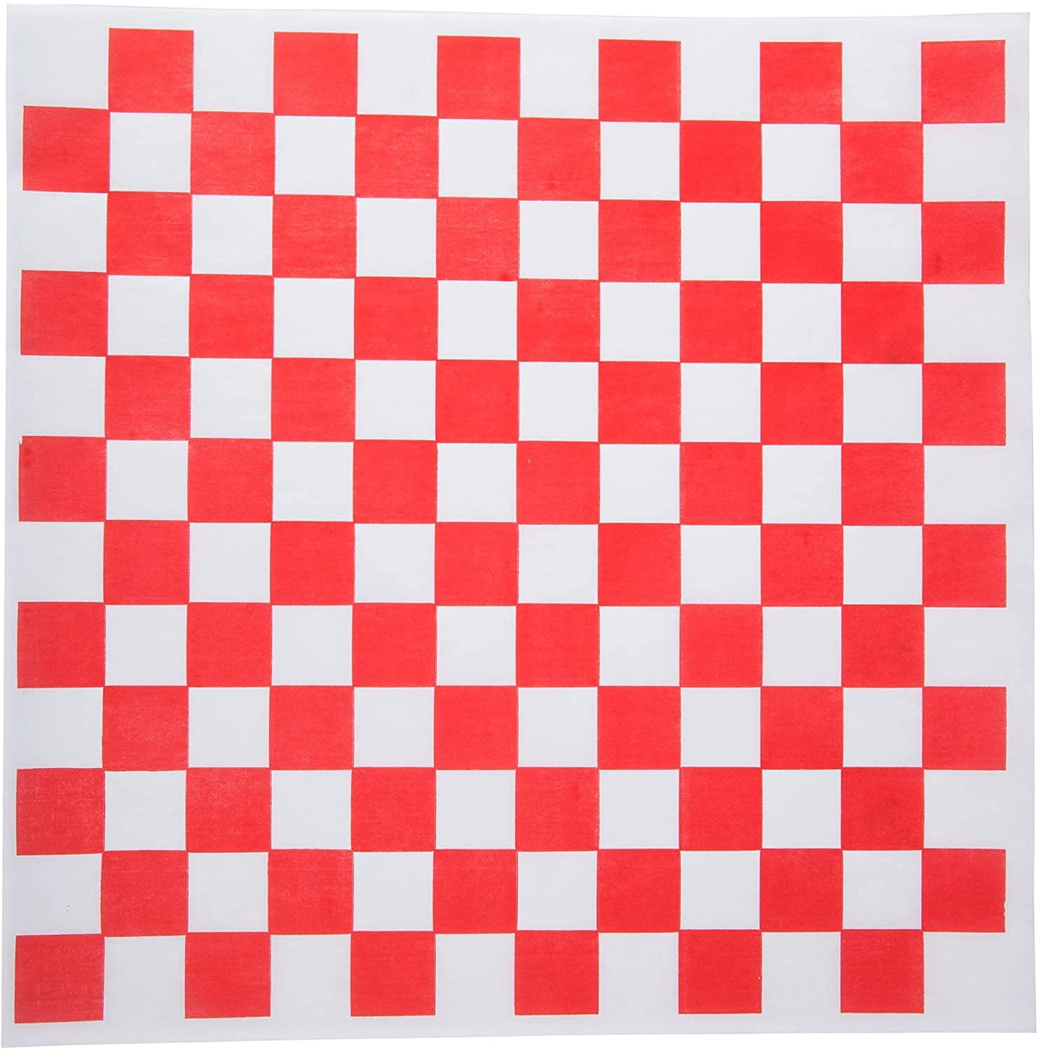 12" x 12" Red Checker Deli Squares Sandwich Wrap Paper- Pack of 100ct ...