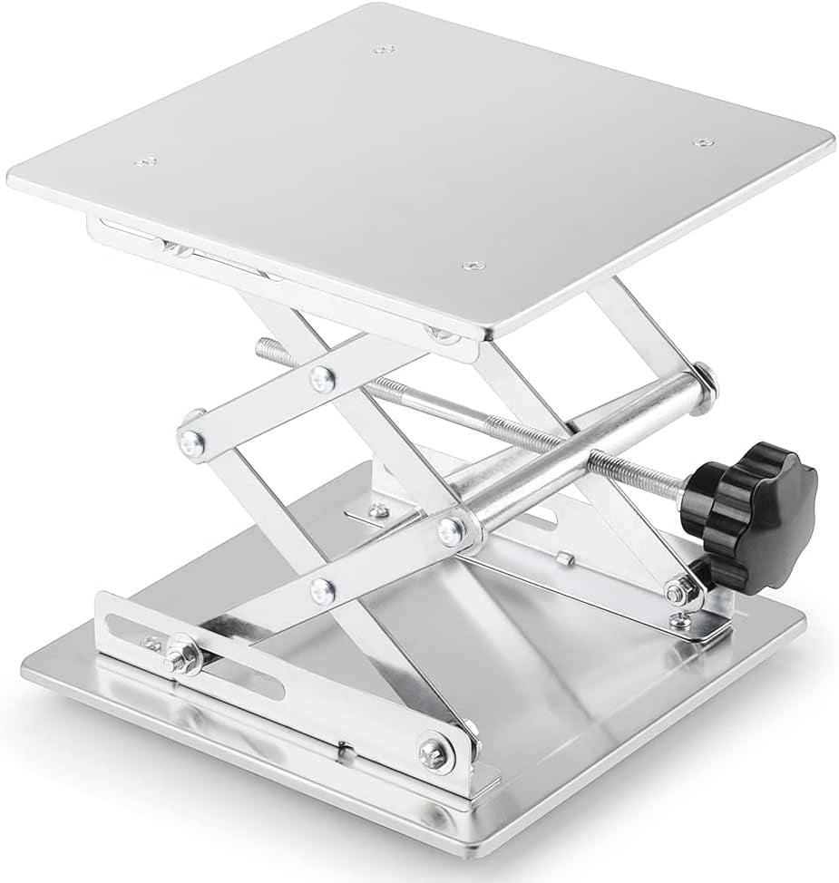 12 x 12 inch Lab Scissors Jack, 300 x 300 mm Stainless Steel Laboratory ...