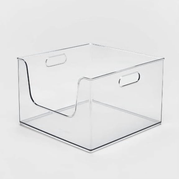 Storage Bins with Front Opening for Easy Access