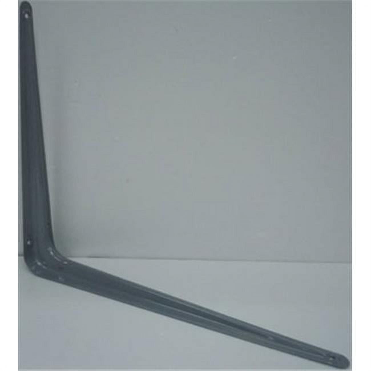 12 x 14 in. Heavy Gauge Steel Shelf Bracket - White - Walmart.com