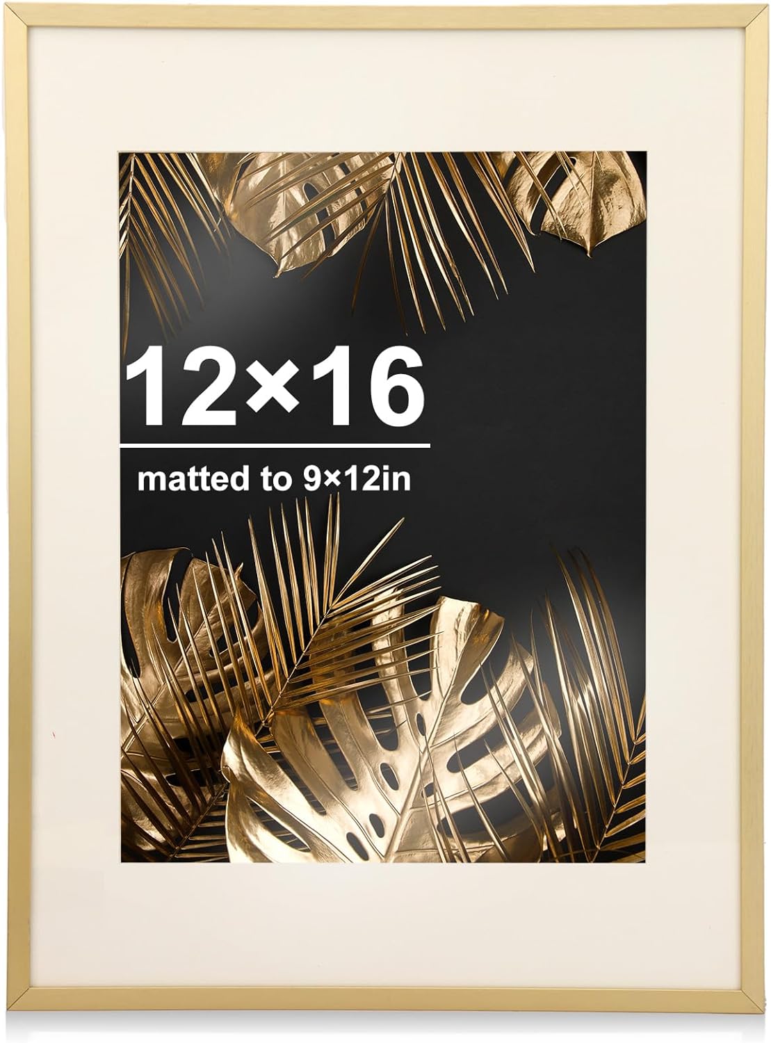 Bands of Gold, 50th Golden Wedding Anniversary Gift Picture Frame, 7x9 ...
