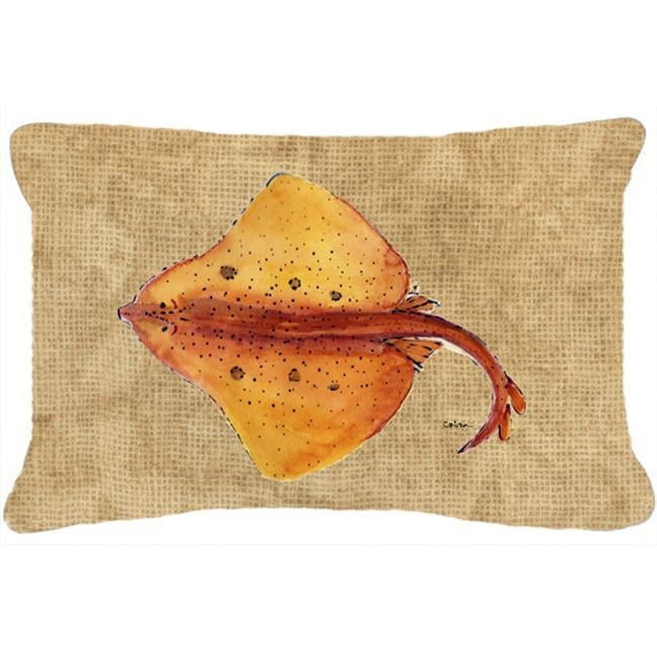 12 x 16 In. Blonde Ray Stingray Indoor & Outdoor Fabric Decorative ...