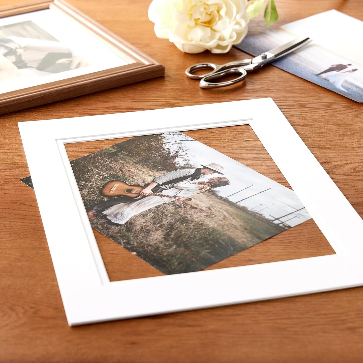 12" x 16" White Double Mat with 9" x 12" Opening By Studio Décor - Acid ...