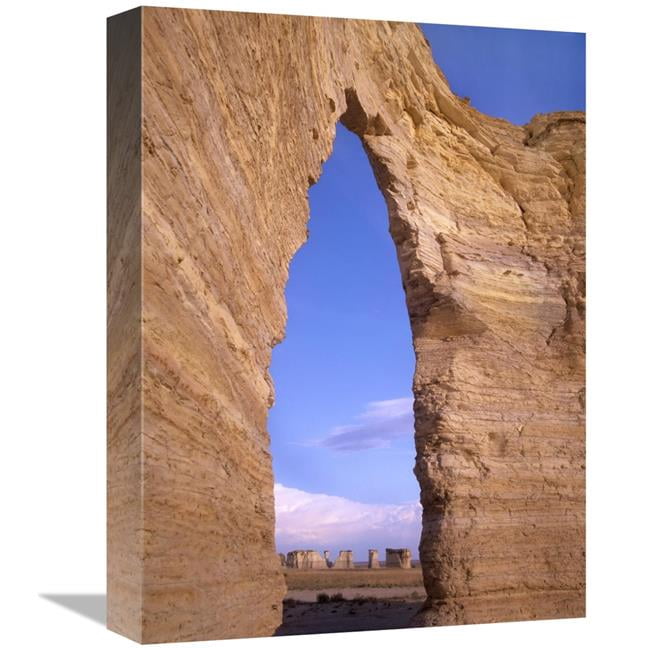12 x 16 in. Arch in Monument Rocks National Landmark, Kansas Art Print ...
