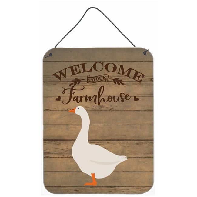 12 x 16 in. Embden Goose Welcome Wall or Door Hanging Prints - Walmart.com