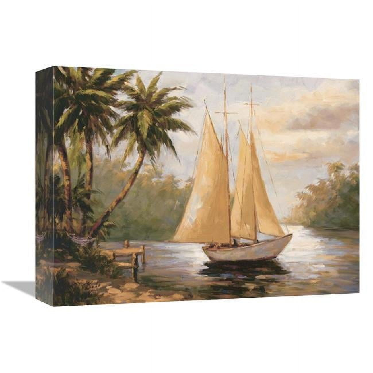 12 x 16 in. Setting Sail II Art Print - Bolo - Walmart.com
