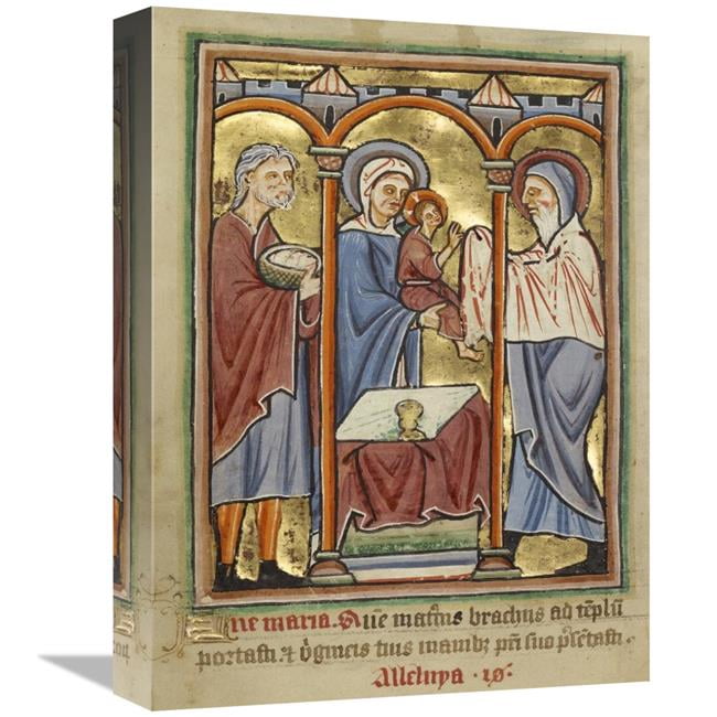 12 x 16 in. The Presentation in the Temple Art Print - Unknown 12th ...