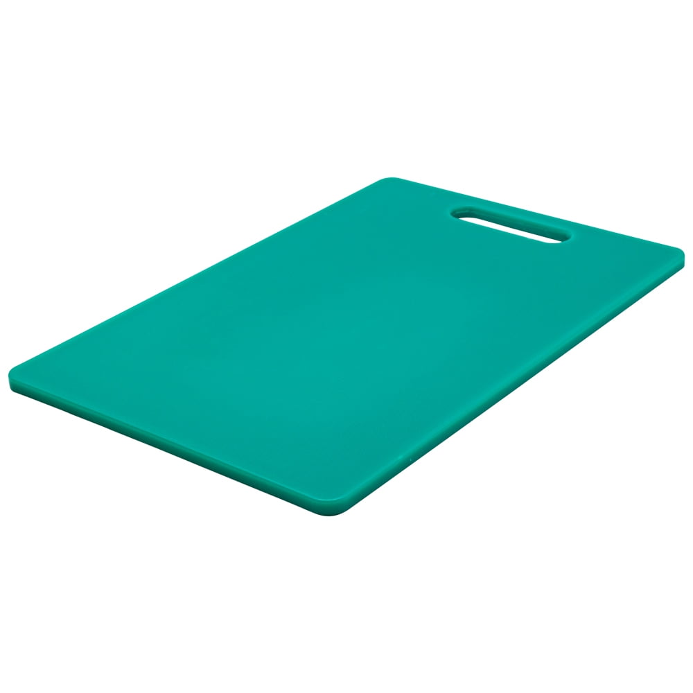 12" x 18" Green Plastic Cutting Board w/ Handle, Each - Walmart.com