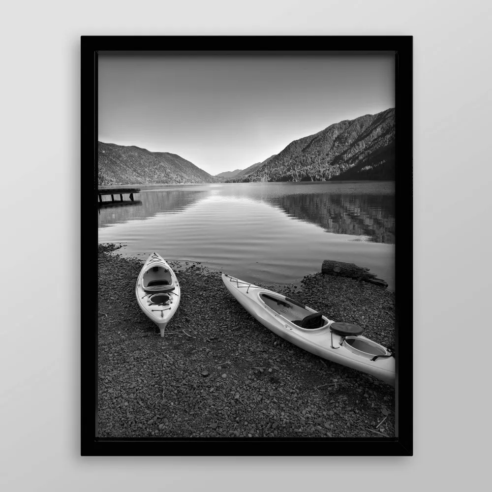 12" x 18" Poster Frame Black - Threshold™: Modern Style, MDF Material ...