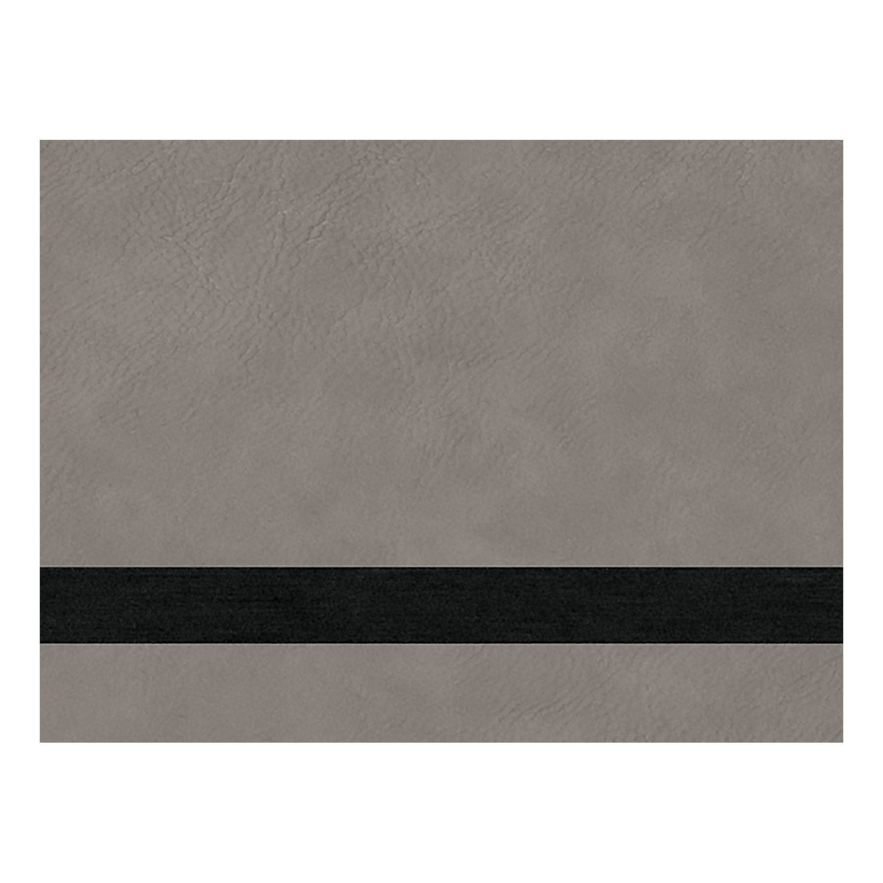 12" x 18" Sheet GRAY/BLACK Blank Laserable Leatherette Patch with ...