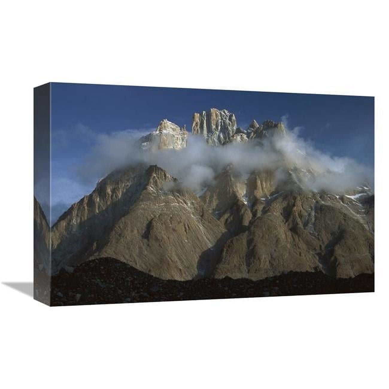 12 x 18 in. Cathedral Peaks At Dawn Above Baltoro Glacier, Karakoram ...