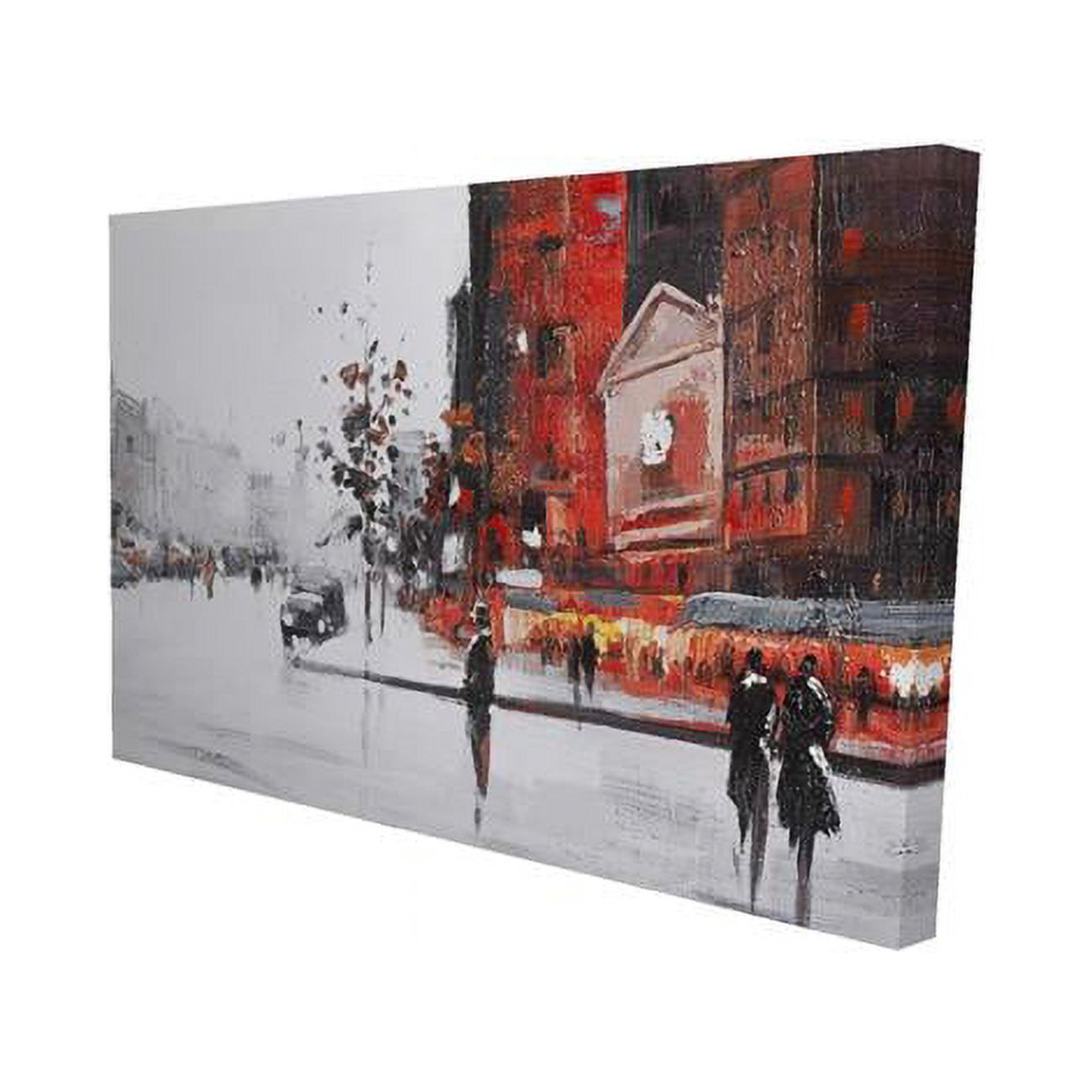 12 x 18 in. Classic Street Scene-Print on Canvas - Walmart.com