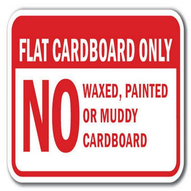 12 x 18 in. Flat Cardboard Only No Waxed, Painted or Muddy Cardboard ...