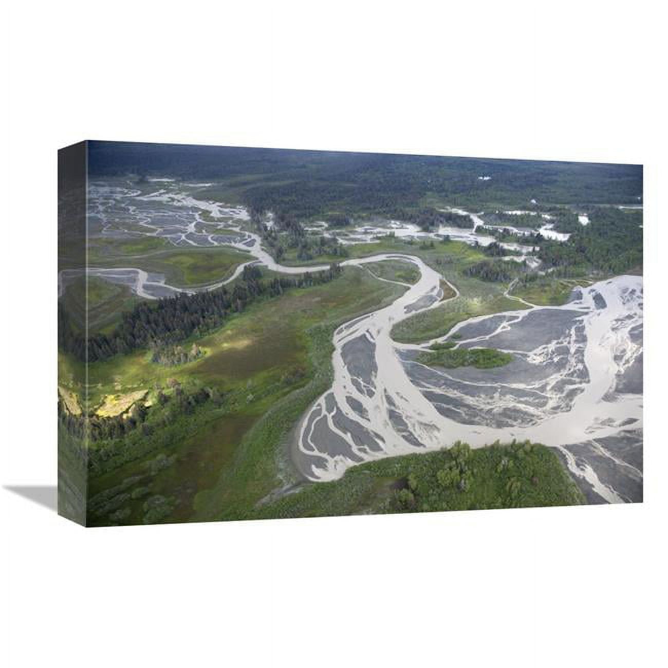 12 x 18 in. Kwik Stream in Taiga, Wrangell-St. Elias National Park ...