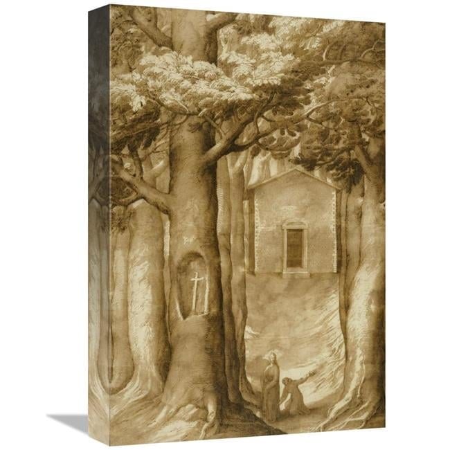 12 x 18 in. La Verna - The Chapel of the Blessed Giovanni Della Verna ...
