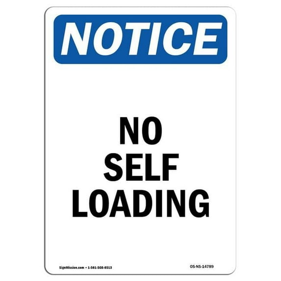 12 x 18 in. OSHA Notice Sign - No Self Loading - Walmart.com
