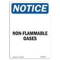 12 x 18 in. OSHA Notice Sign - Non-Flammable Gases - Walmart.com
