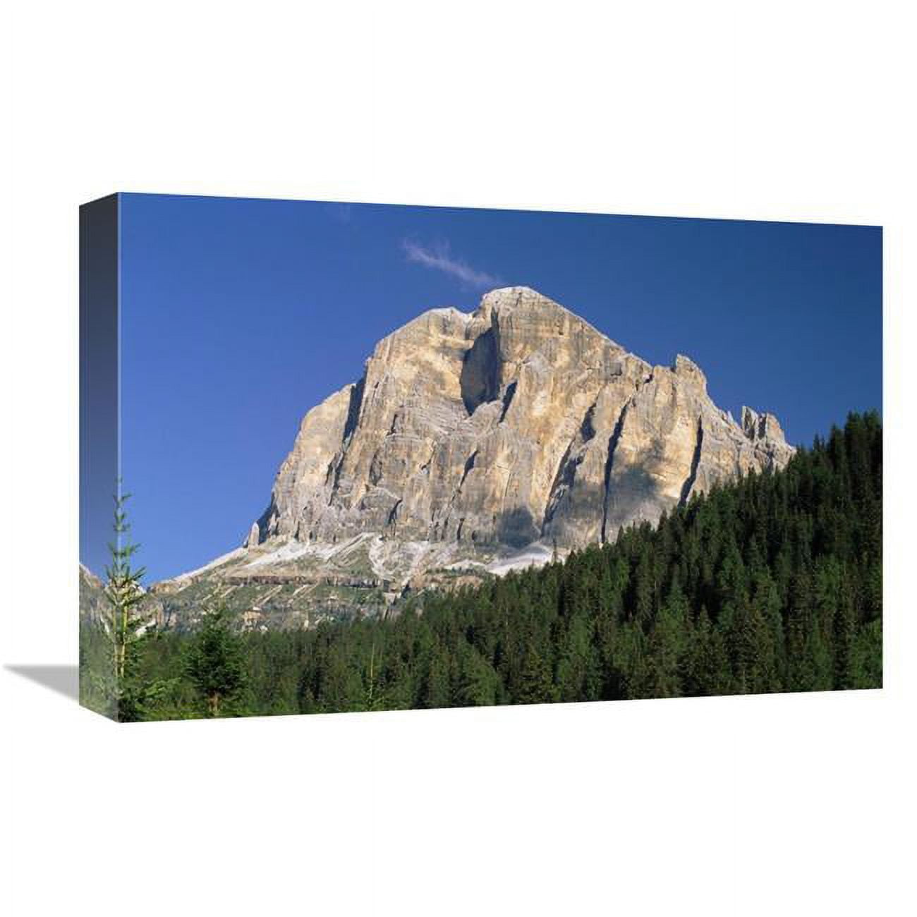 12 x 18 in. Tofana Di Rozes, View of Cliff Face, Italian Dolomites ...