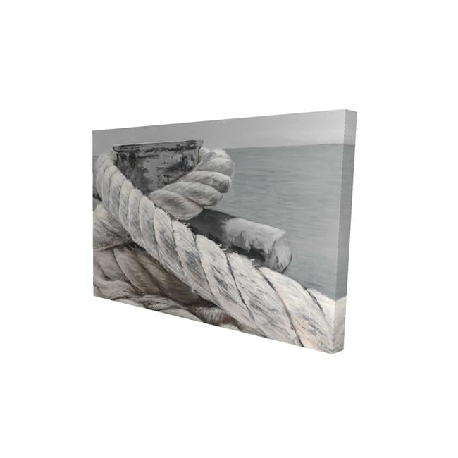 12 x 18 in. Twisted Boat Rope-Print on Canvas - Walmart.com