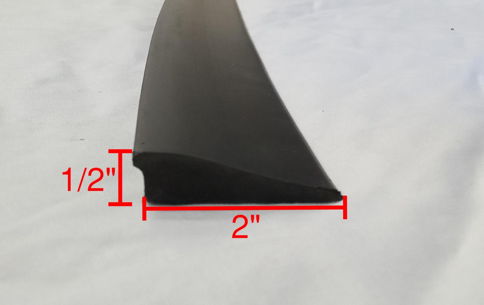 12' x 2" x 1/2"″ Straight Edge Transition Strip - Walmart.com