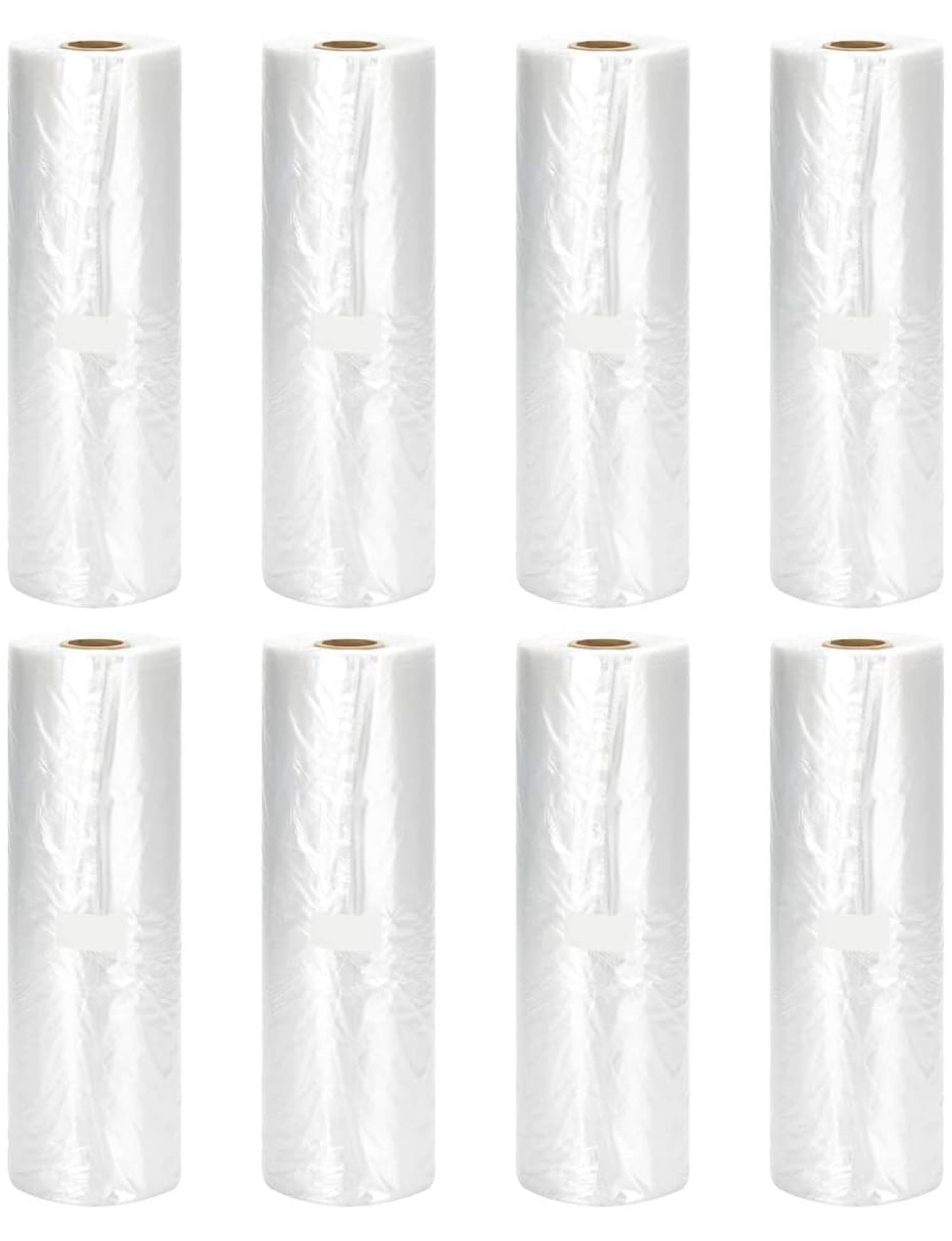 12" x 20" Plastic Produce Bag on a Roll Food Storage Bags Clear Plastic ...