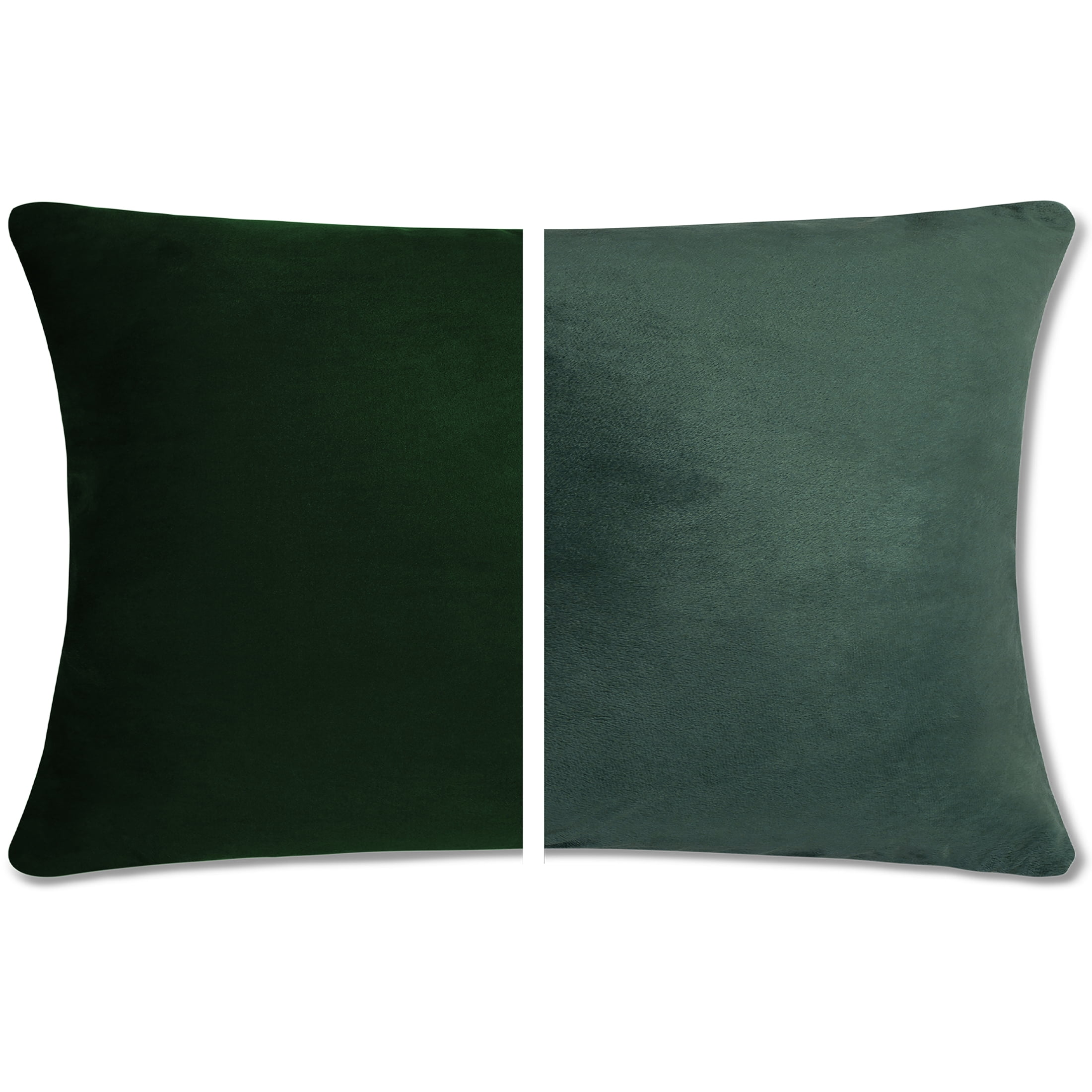 12" x 20" Throw Pillow - Ramona Green: 2 PCS / 4 Sided. Luxurious ...
