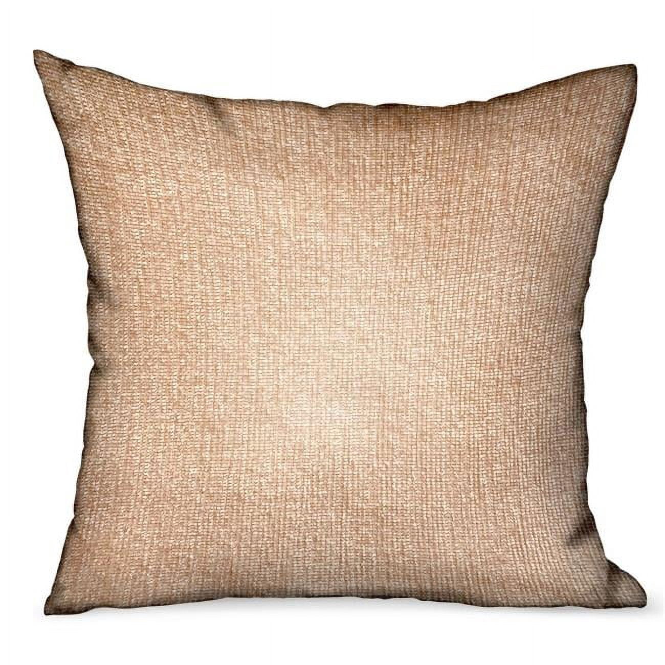 12 x 20 in. Lush Sepia Off-White Solid Luxury Outdoor & Indoor Throw ...