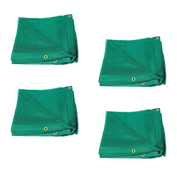 12' x 24' Green Heavy Duty 6 Oz 70% Shade Mesh Tarps with Grommets ROLL ...