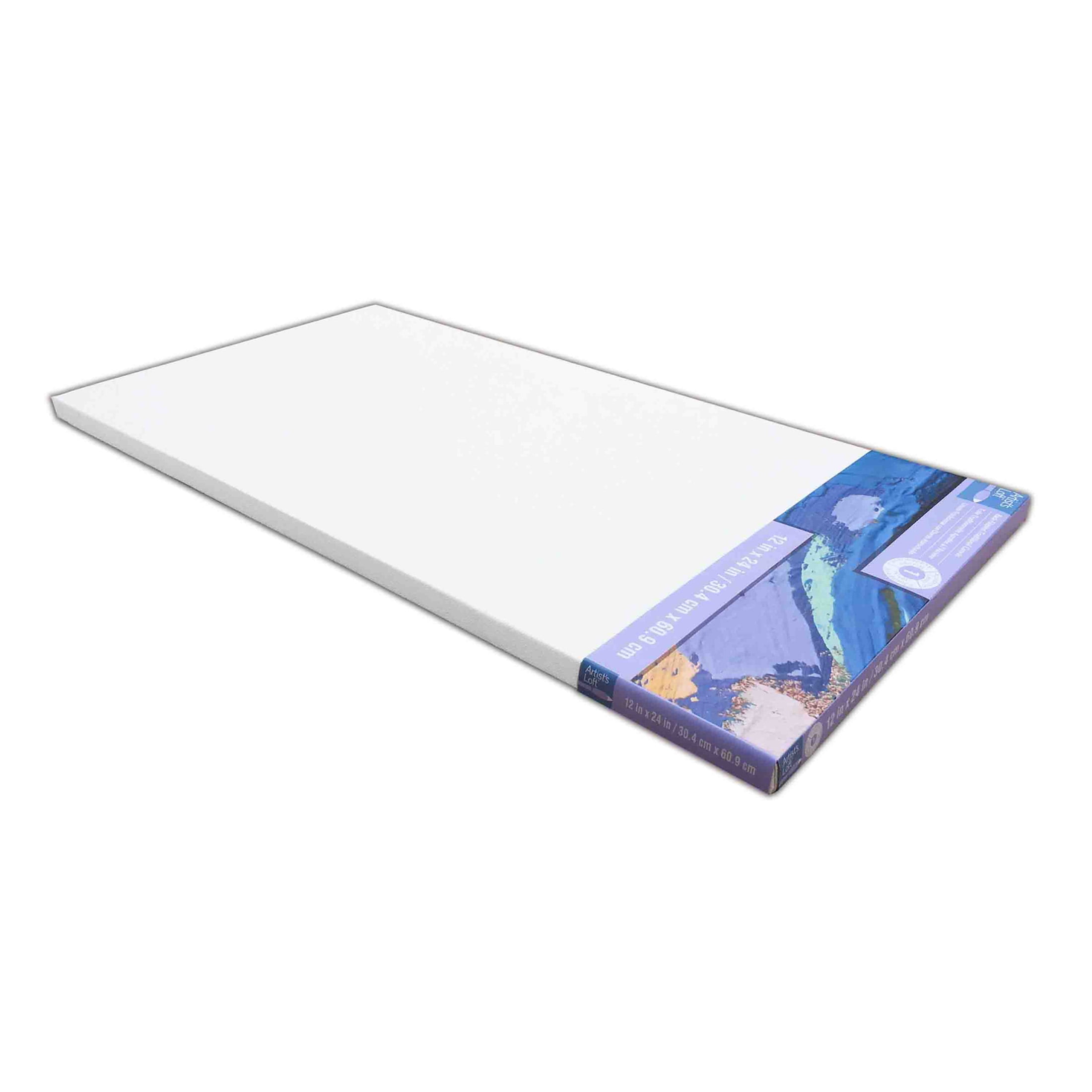 12" x 24" Level 1 Back Stapled Canvas by Artist's Loft - Archival ...