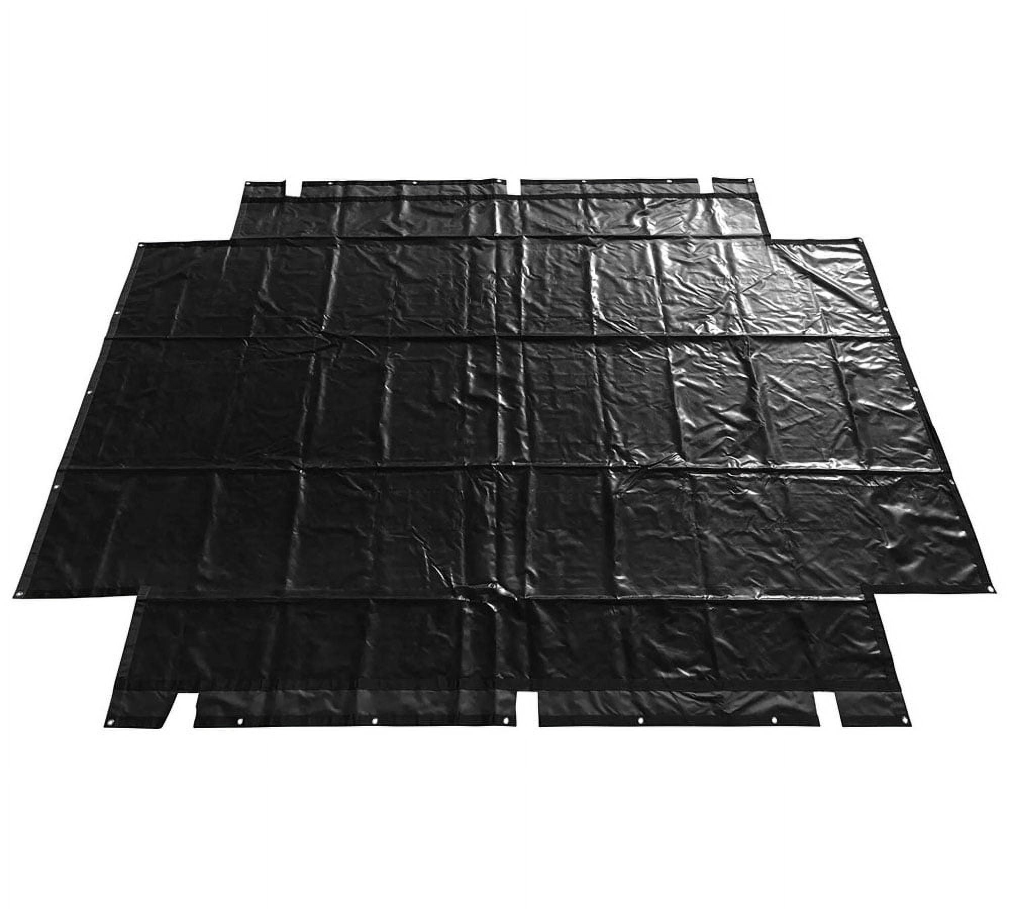 12' x 26' 18oz Vinyl Roll-Off Dumpster Tarp, Waterproof, Container ...