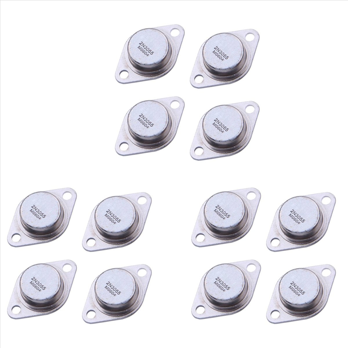 12 x 2N3055 15A 60V NPN AF Audio Power Transistor TO-3 - Walmart.com