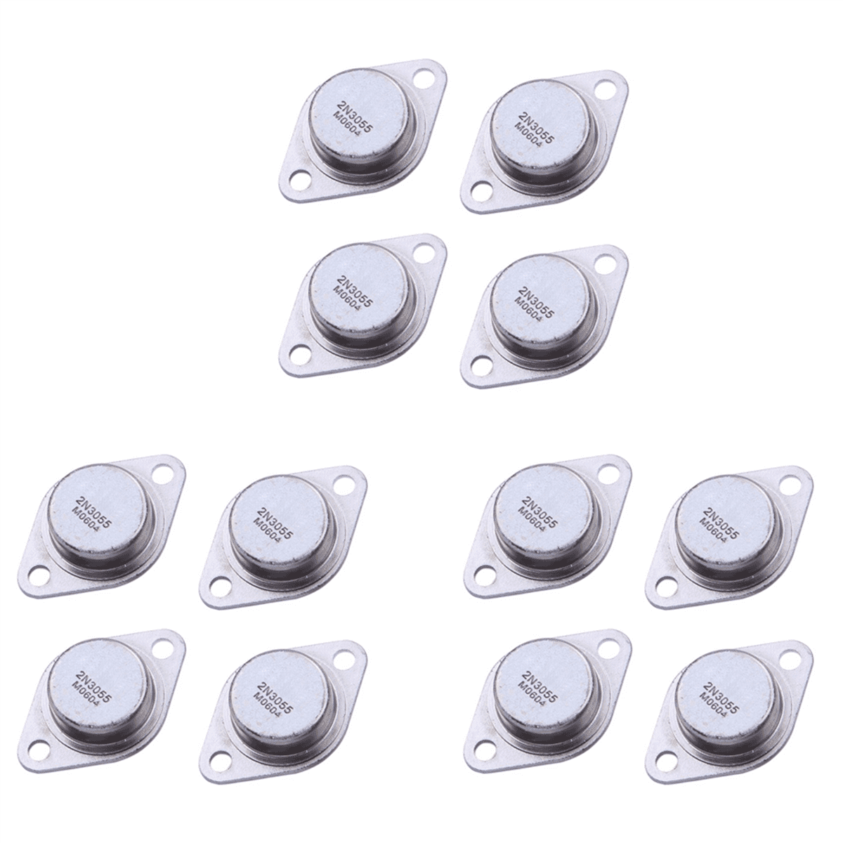 12 x 2N3055 15A 60V NPN Audio Power Transistor TO-3 - Walmart.com