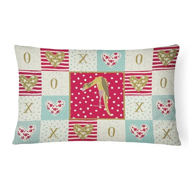 12 x 3 x 16 in. Jibso Canary Love Canvas Fabric Decorative Pillow ...