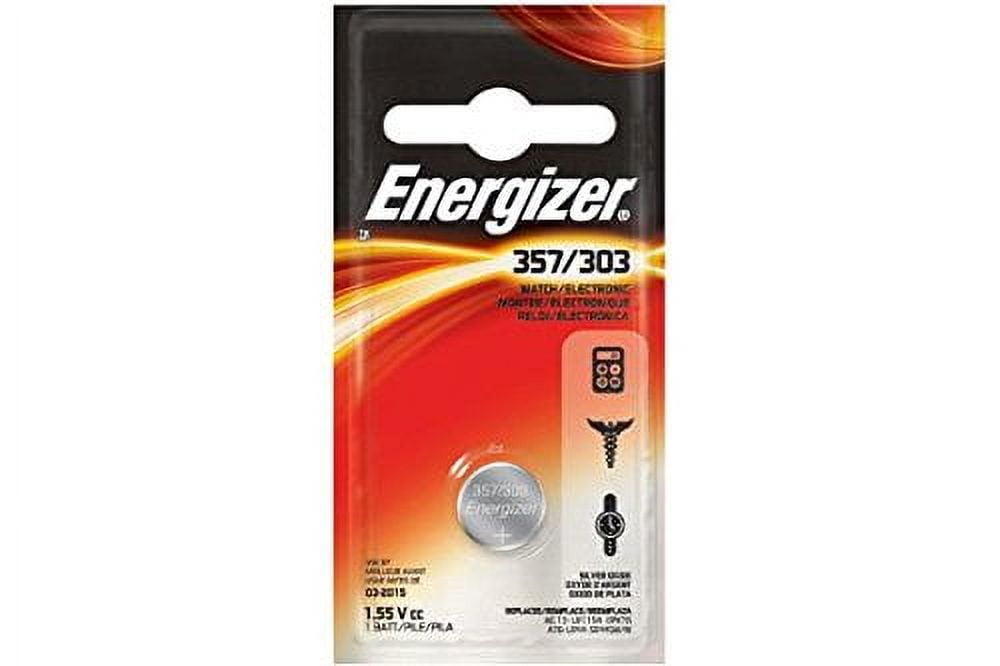 12 x 303 / 357 Energizer Silver Oxide Button Batteries (LR44) - Walmart.com