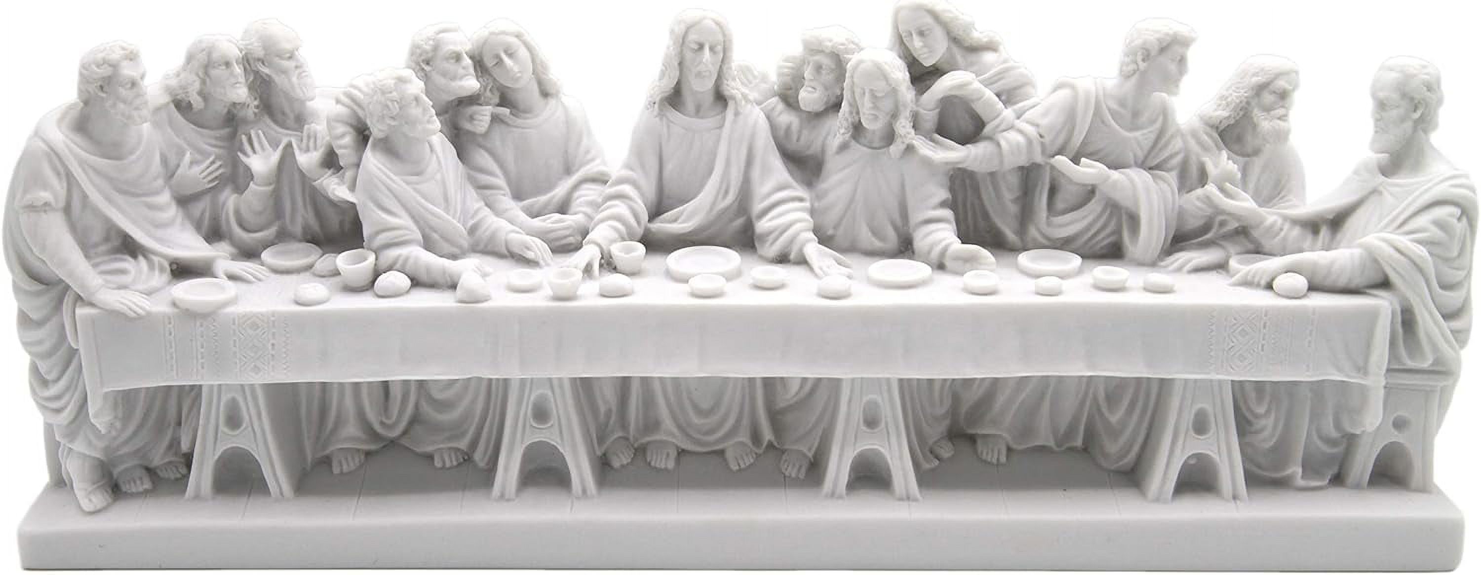 12 x 4 Inch The Last Supper Statue Sculpture Figurine - Walmart.com