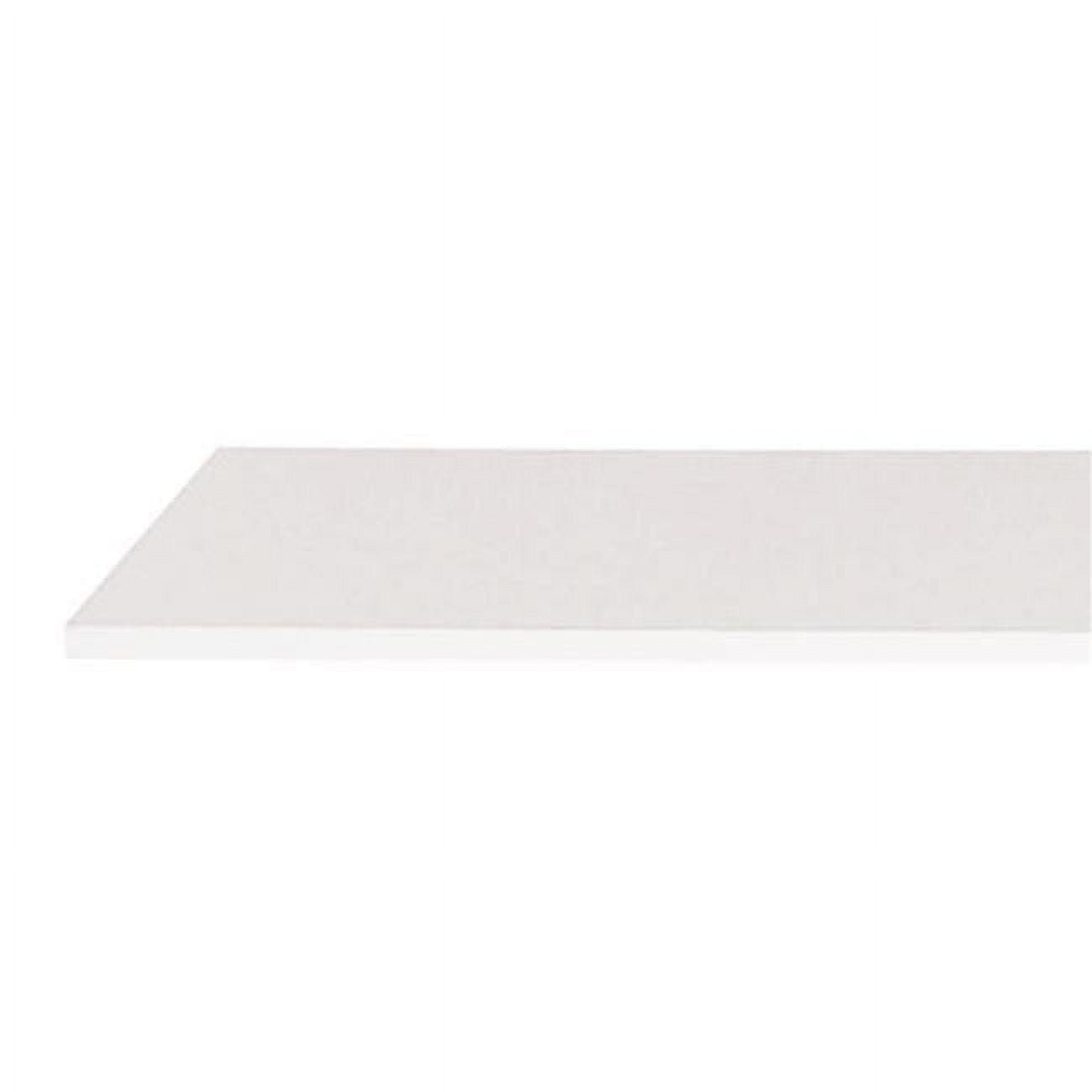 12 x 48 in. Wood Shelf Bracket, White - Walmart.com