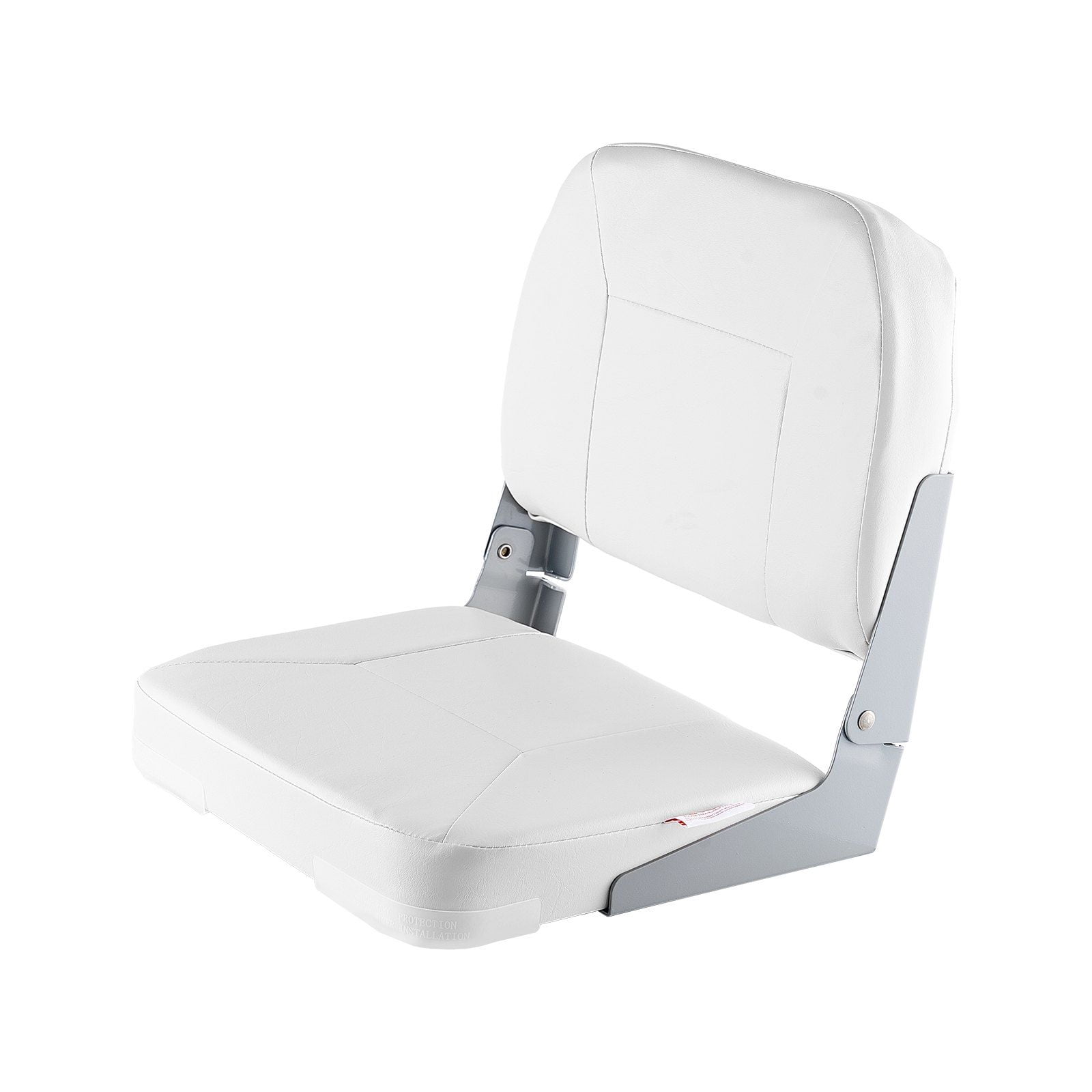 12 in x 50 ft Folding Fishing Boat Seat Low Backrest with Sponge ...