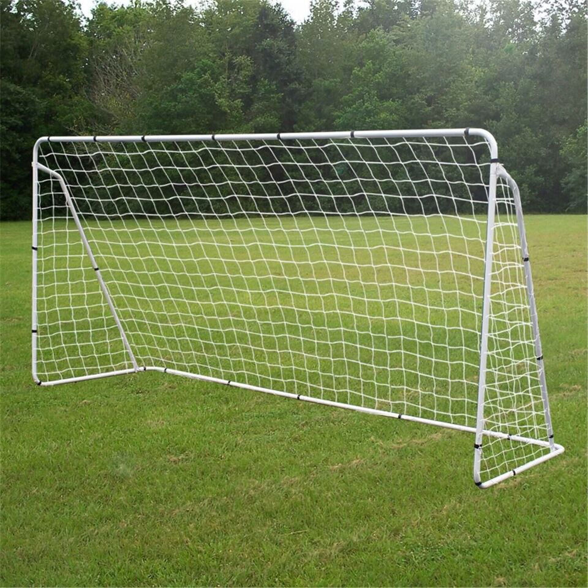 12 x 6' Portable Soccer Goal Net Steel Post Frame Backyard Football ...