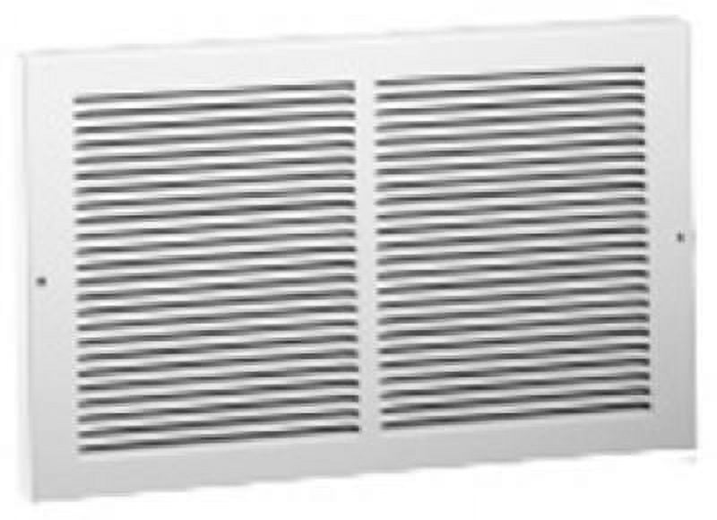 12" x 6" White Baseboard Return Grille 7/8" Baseboard Extension, Each ...