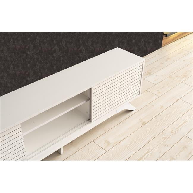 12 x 67 x 14 in. Lina TV Unit, White - Walmart.com
