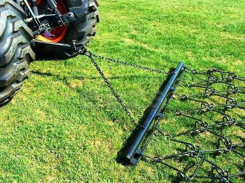 12' x 7' 6" Pasture Drag Chain Harrow - Overall 11' 6" Long - 1/2 ...
