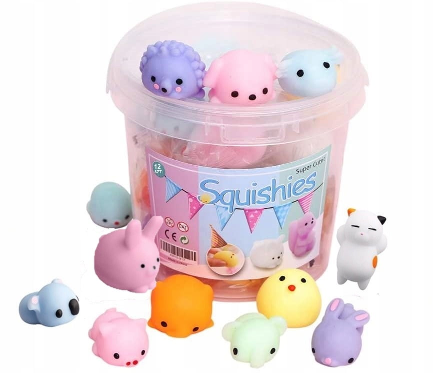 12 x MOCHI SQUISHY FIDGET SQUISHY POP IT SQUISHY Relieve stress ...