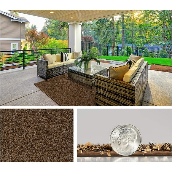 Brown Artificial Turf