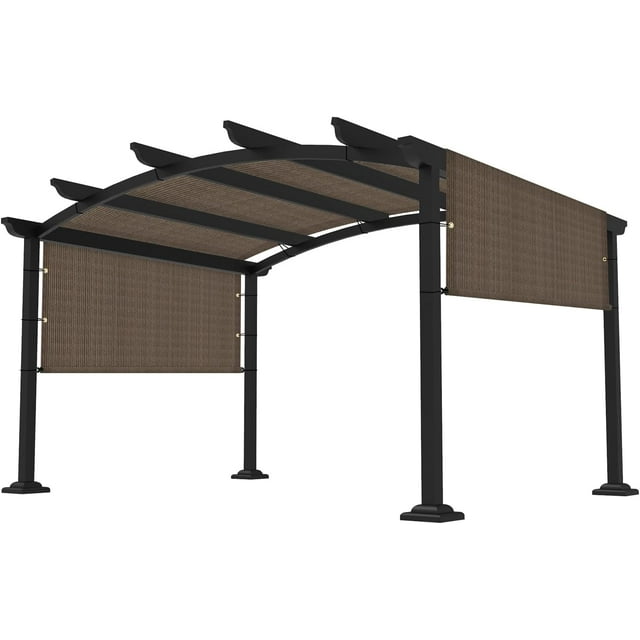 12'x12' Pergola Shade Cover Universal Replacement Canopy for Outdoor ...